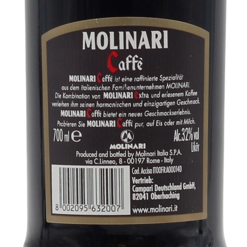 Molinari Caffe Liquore - günstig bei Jashopping.de