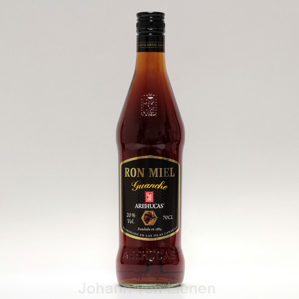 Arehucas Ron Miel Honig Rum 0,7 Ltr 20%