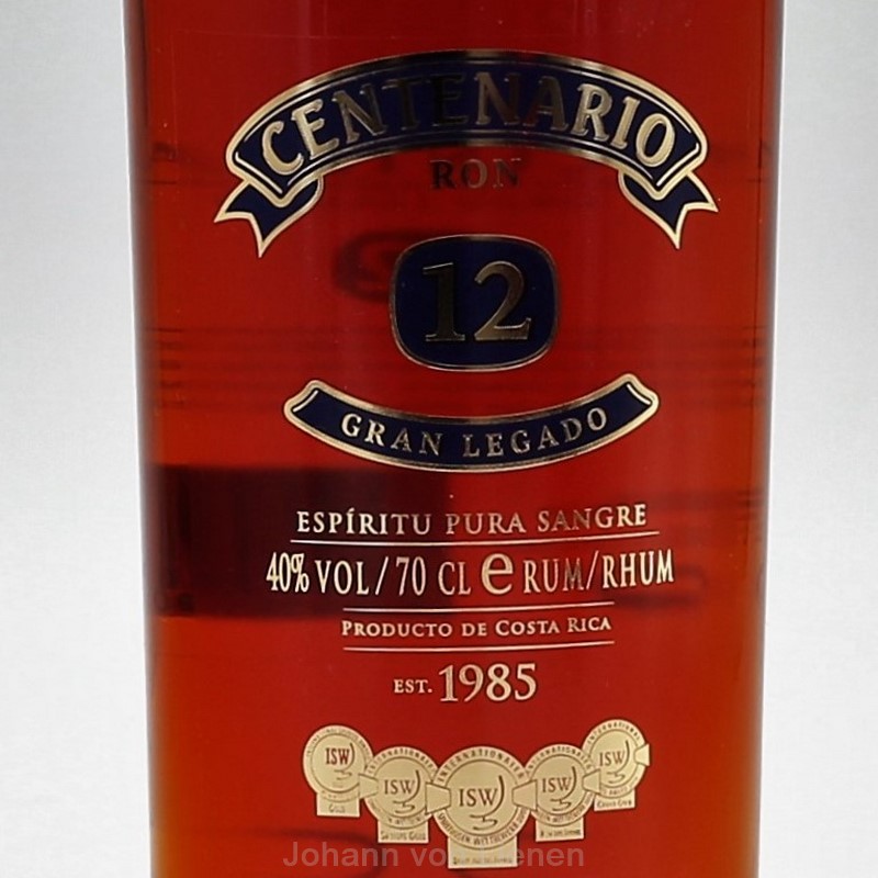 Ron Centenario Gran Legado 12 anos
